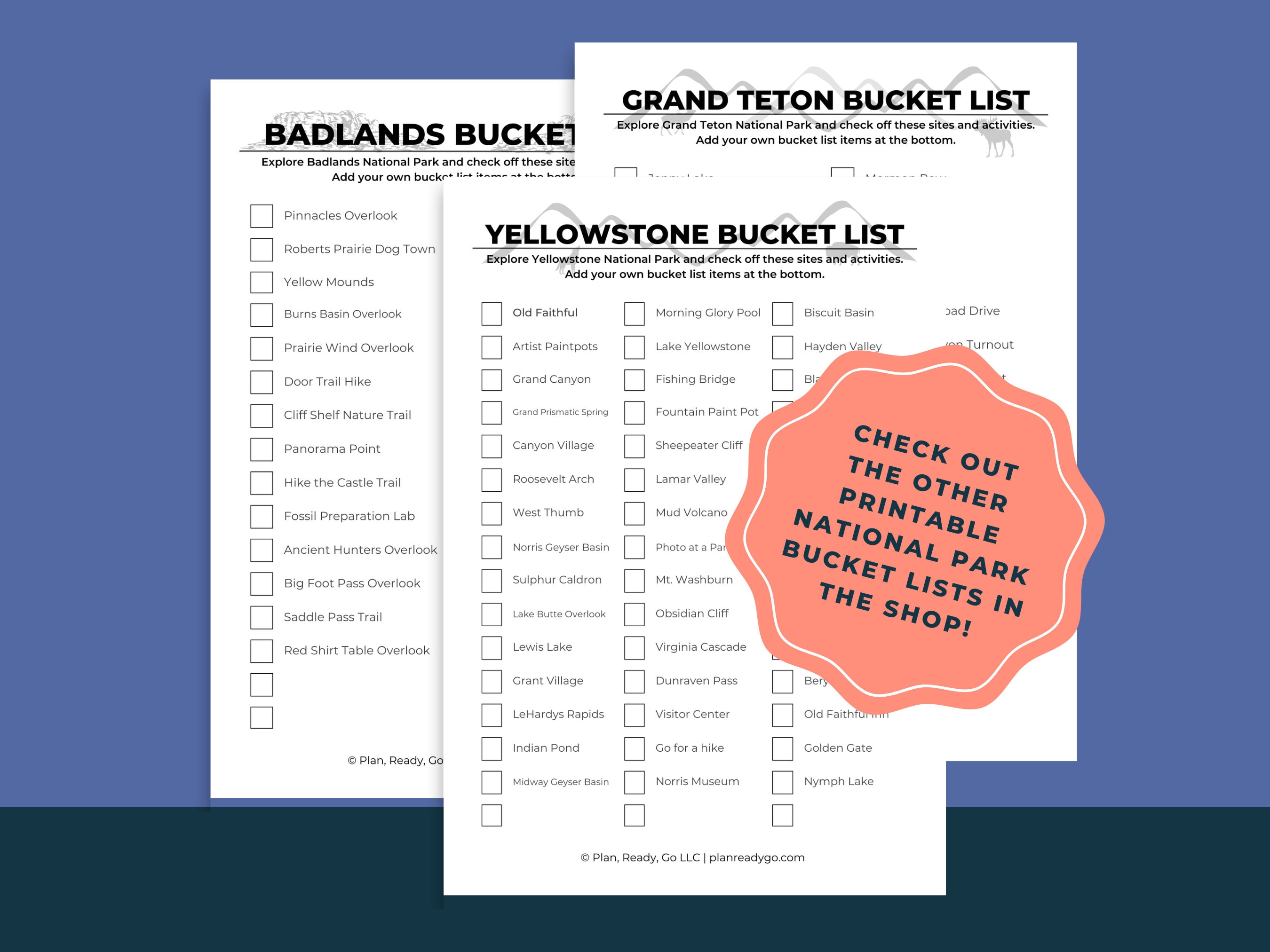 Printable Great Smoky Mountains Bucket List | Travel Bucket List ...