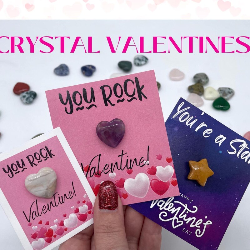 Heart Rocks Cards - Etsy