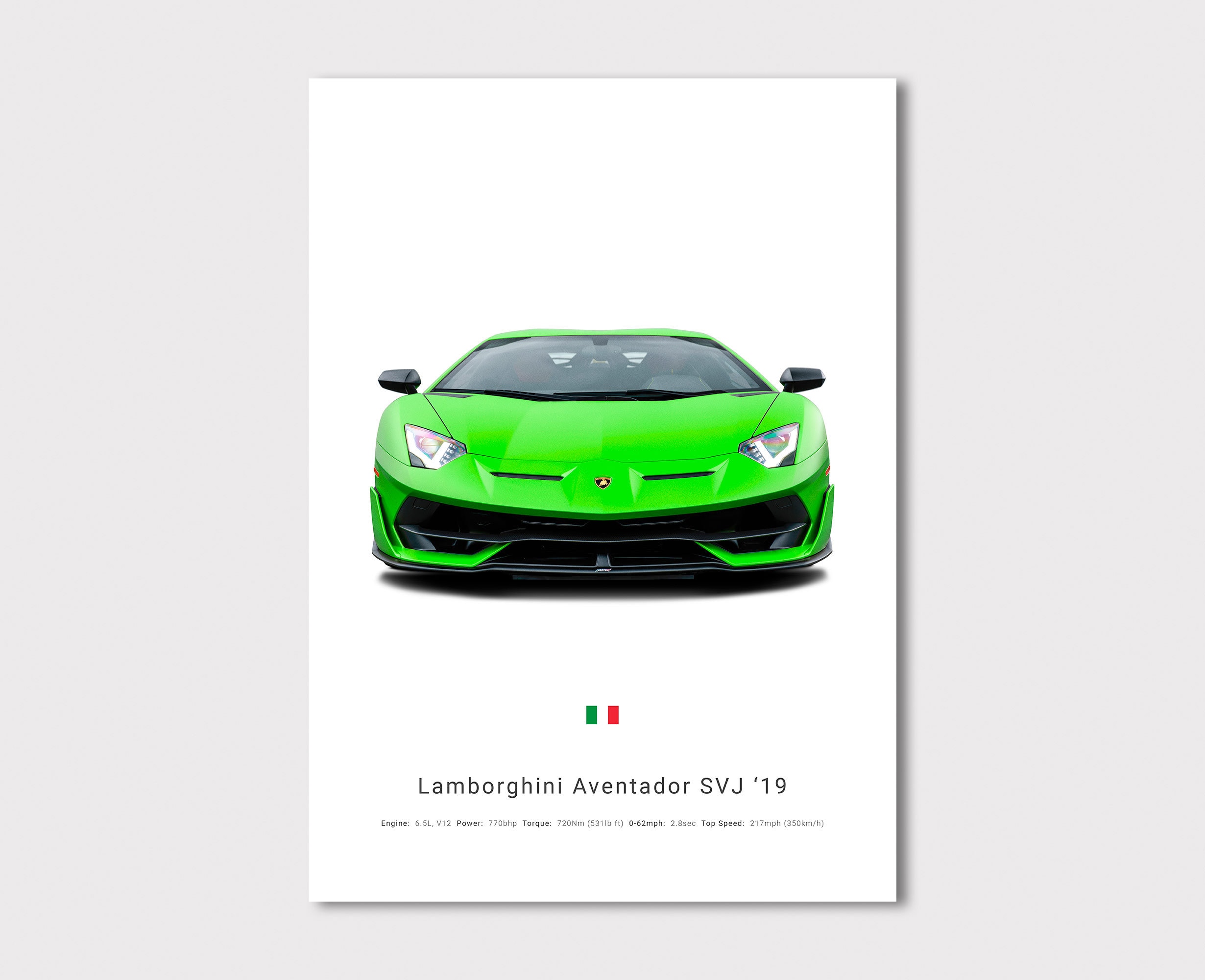 Lamborghini Aventador SVJ Poster Print Car Poster Car Wall Art - Etsy