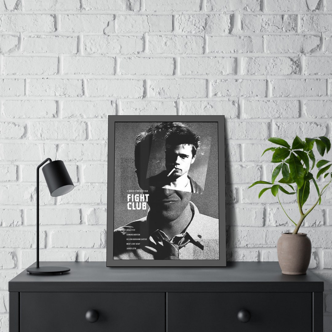 Fight Club Wall Art, Fight Club Framed Poster, Billie Eilish Wall Hang ...