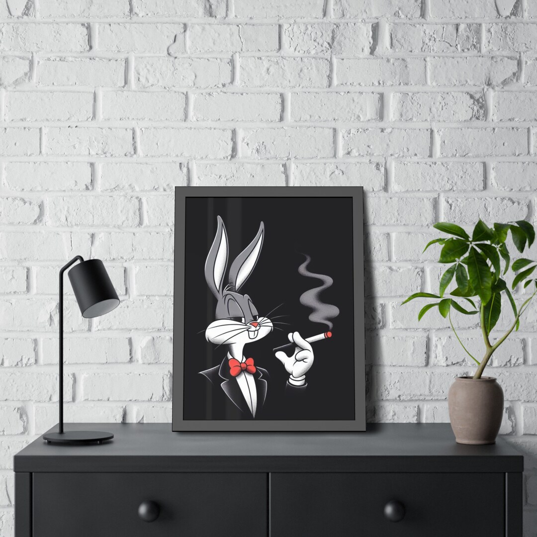 Bugs Bunny Wall Art, Bugs Bunny Framed Poster, Bugs Bunny Wall Hang ...