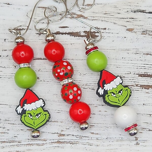 Grinch Beads - Etsy
