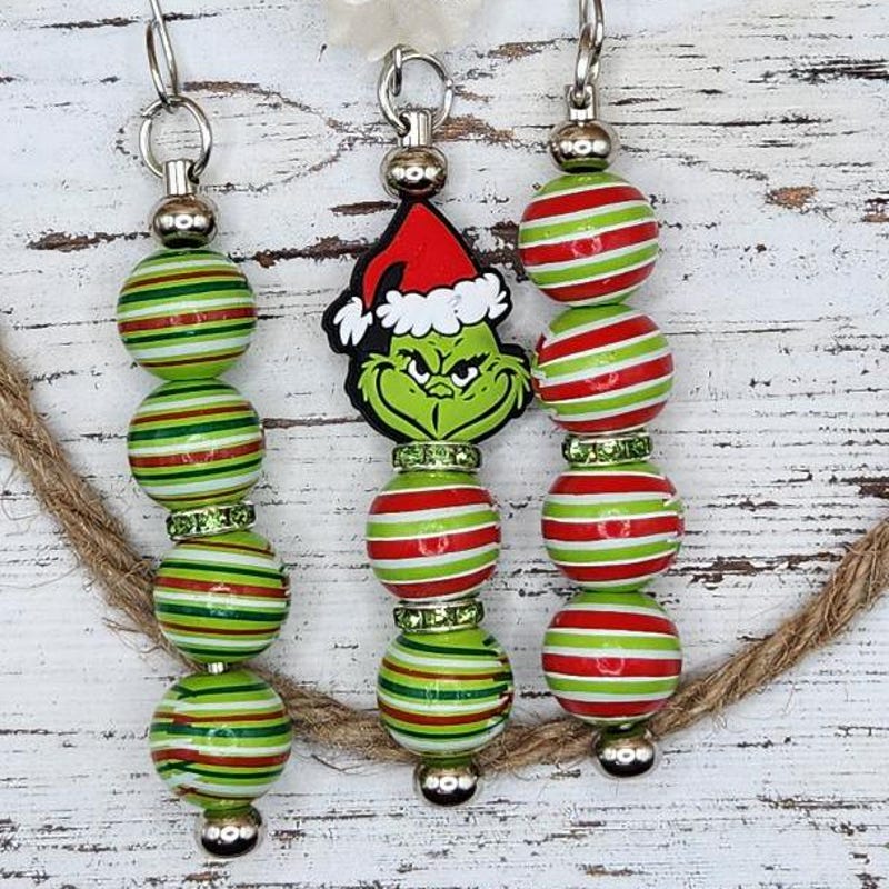 Grinch Beads - Etsy