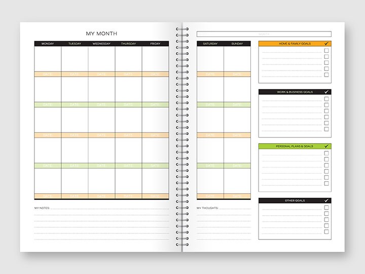 My Planner 2024 General Planner Printable Africa Theme - Etsy