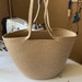 Jute Rope Bag Diy, How to Sew Rope Shopper, Pdf Instructions, Cotton ...
