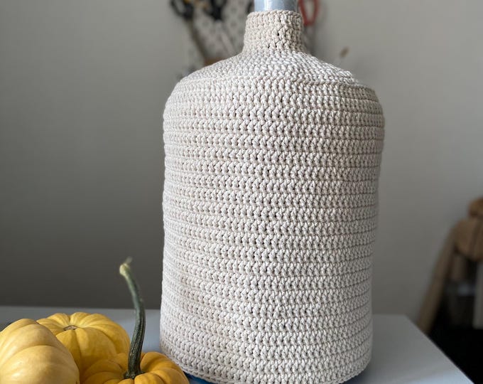 Carboy Cover, Decorative Water Bottle Cover, 19L Dispenser Sleeve, Gift ...