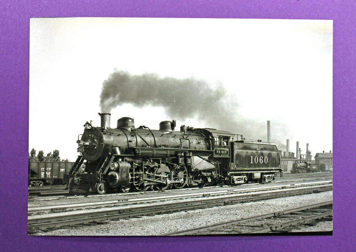 1940's Frisco Railroad 464 LOCO 1060 5x7 Photo - Etsy