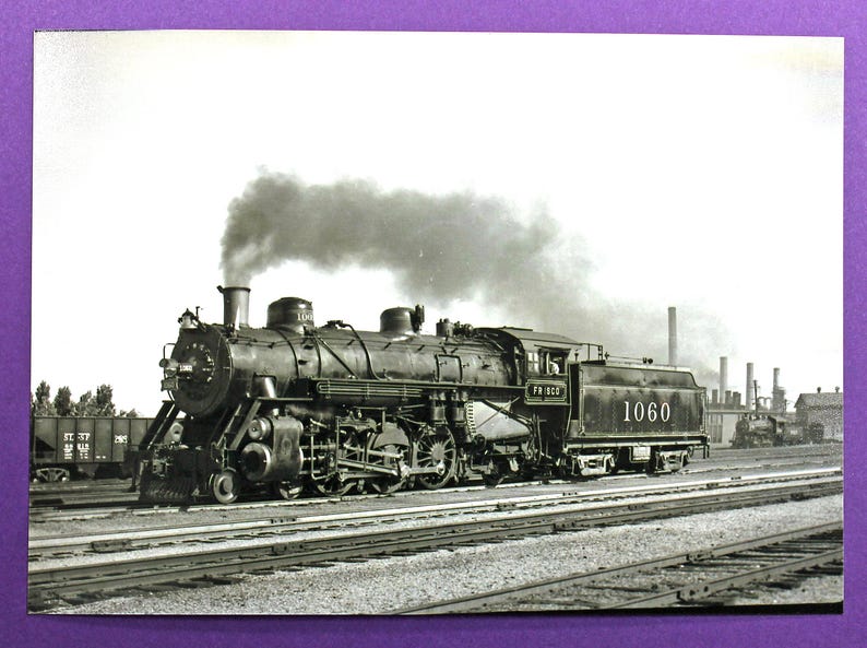 1940's Frisco Railroad 464 LOCO #1060 5x7 Photo - Etsy