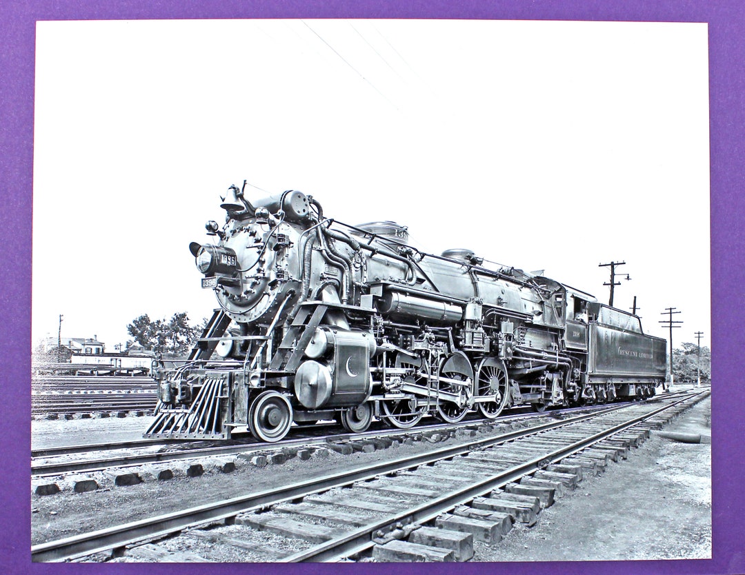 1920's Southern Railroad 462 LOCO #1396 the Cresent Limited 8x10 Photo ...