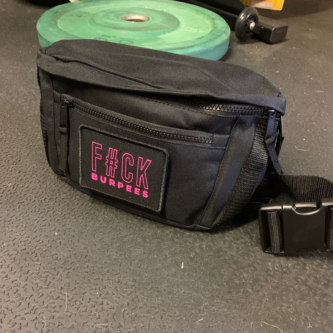 Gym Bag Molle Tactical Bum Bag Military Style Fanny Pack FUCK BURPEES ...
