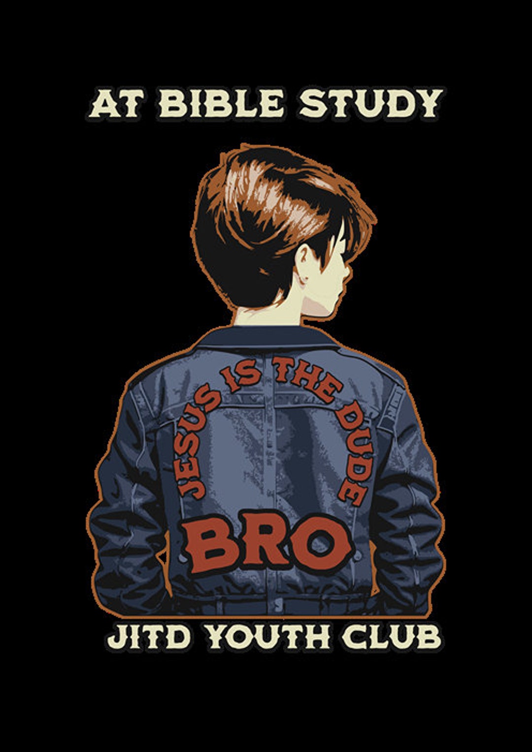 Jesus is the Dude at Bible Study - Etsy