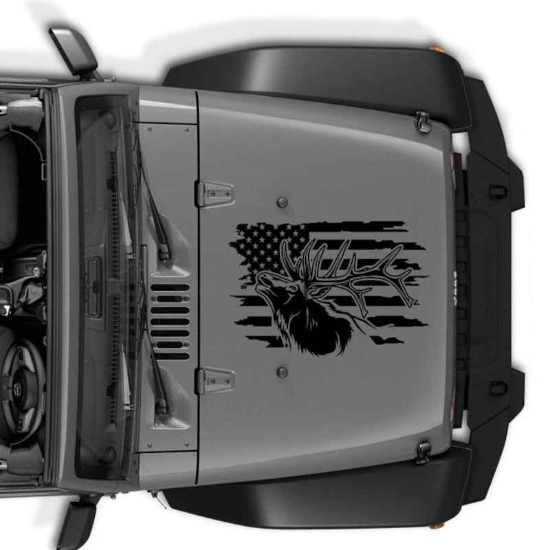 Jeep Deer Decals - Etsy