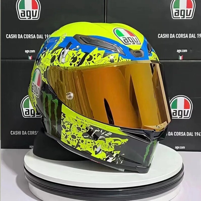 AGV Valentino Rossi Style Helmet VR46 Misano 2021 - Etsy Australia