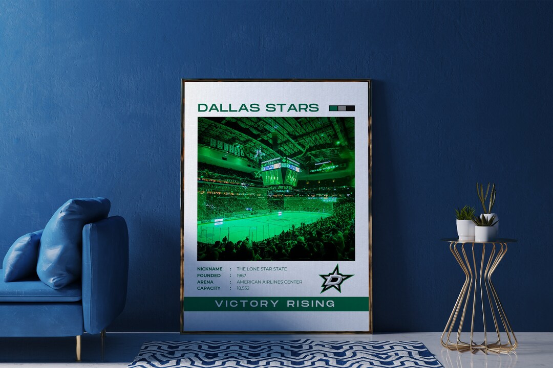 Dallas Stars Arena Poster, Printable Dallas Stars Arena Poster ...