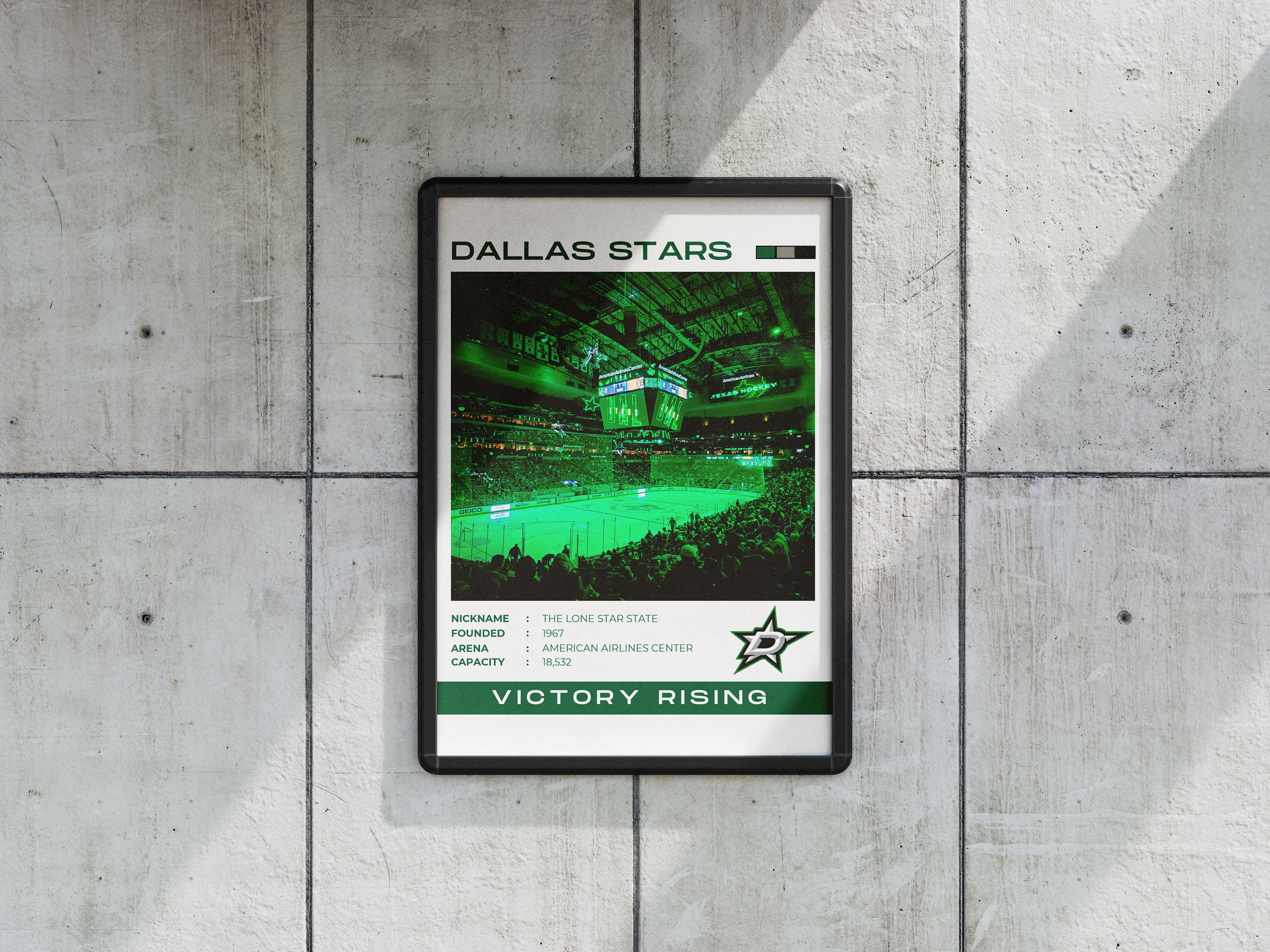 Dallas Stars Arena Poster, Printable Dallas Stars Arena Poster ...