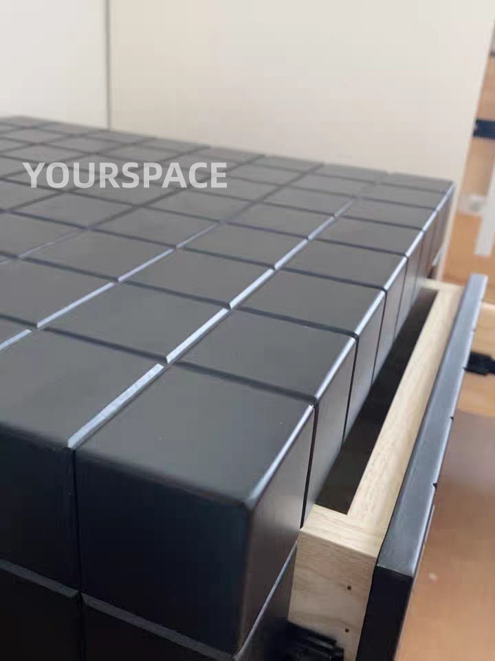 Tile Effect Nightstand Side Table Organize Table Corner Table Bookshelf ...