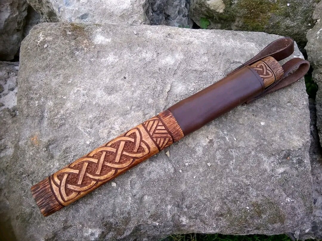Custom Handmade Scandinavian Medieval Times Seax Knife, Handforged ...