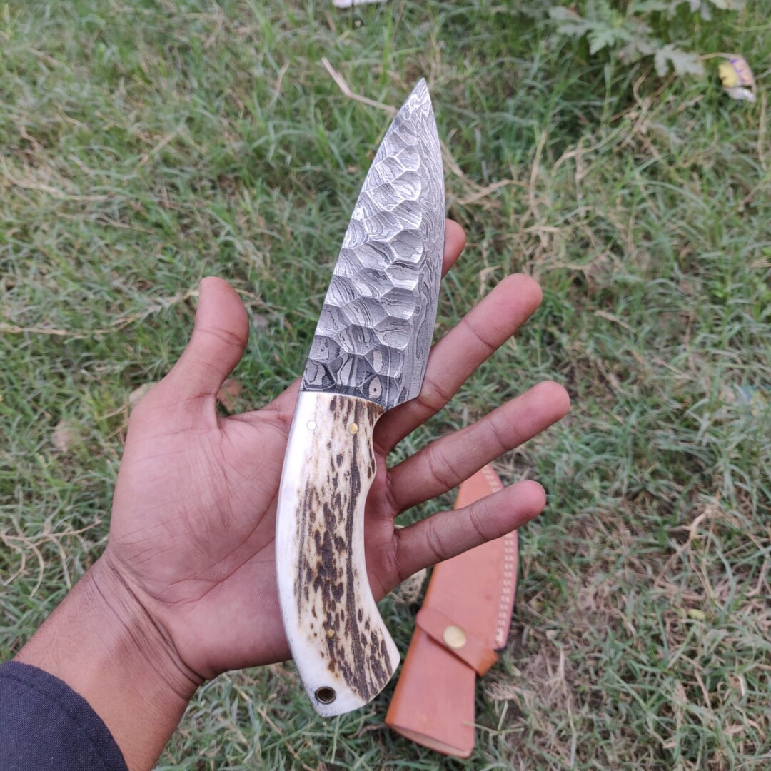 8custom Handmade Damascus Steel Skinner Knife,giftknife , Gift for ...