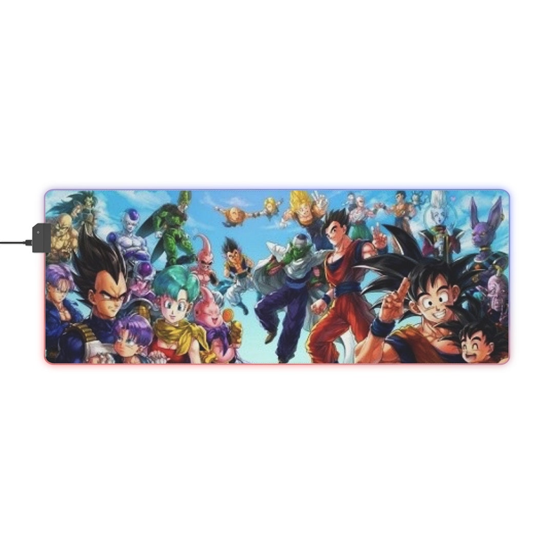 Anime Dragon Ball Z Goku Desk Mat Goku on Nimbus Cloud Animated Series ...