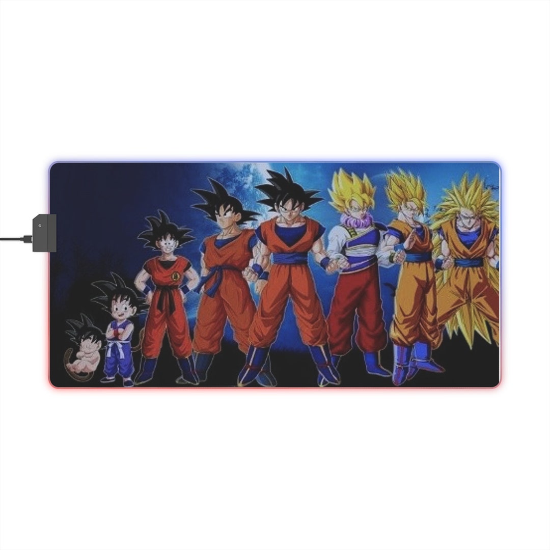 Anime Dragon Ball Z Goku Desk Mat Goku on Nimbus Cloud Animated Series ...