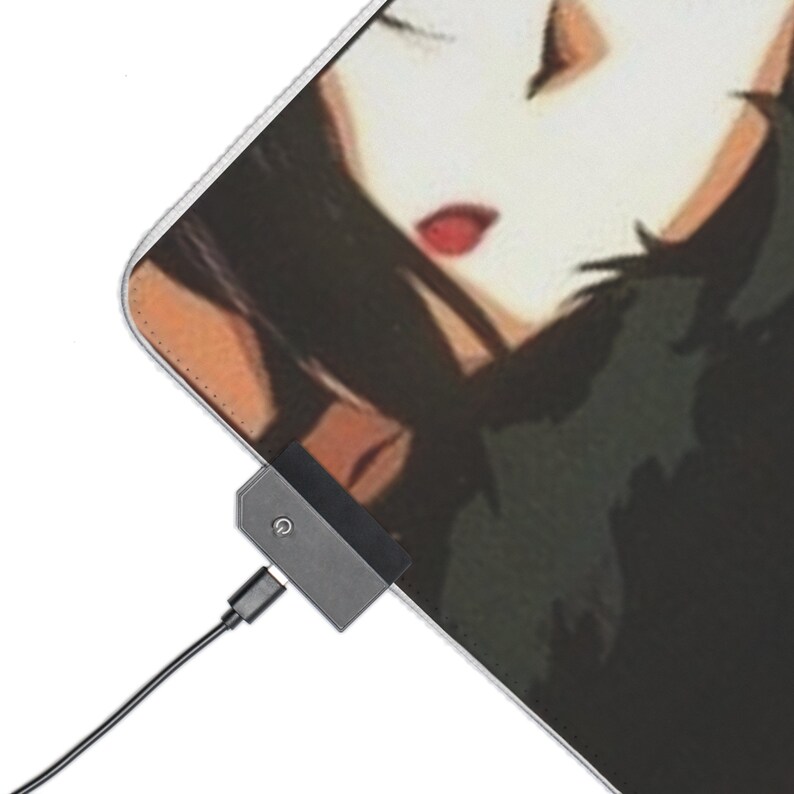 Anime Cowboy Bebop Desk Mat goodbye Space Cowboy Spike Swordfish Black ...