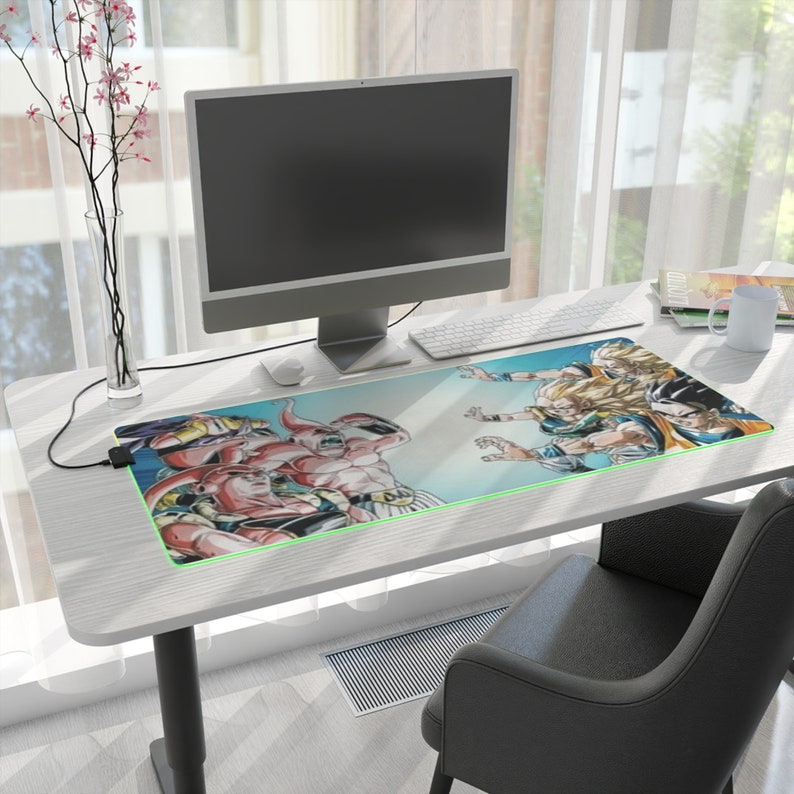 Anime Dragon Ball Z Goku Desk Mat Goku on Nimbus Cloud Animated Series ...