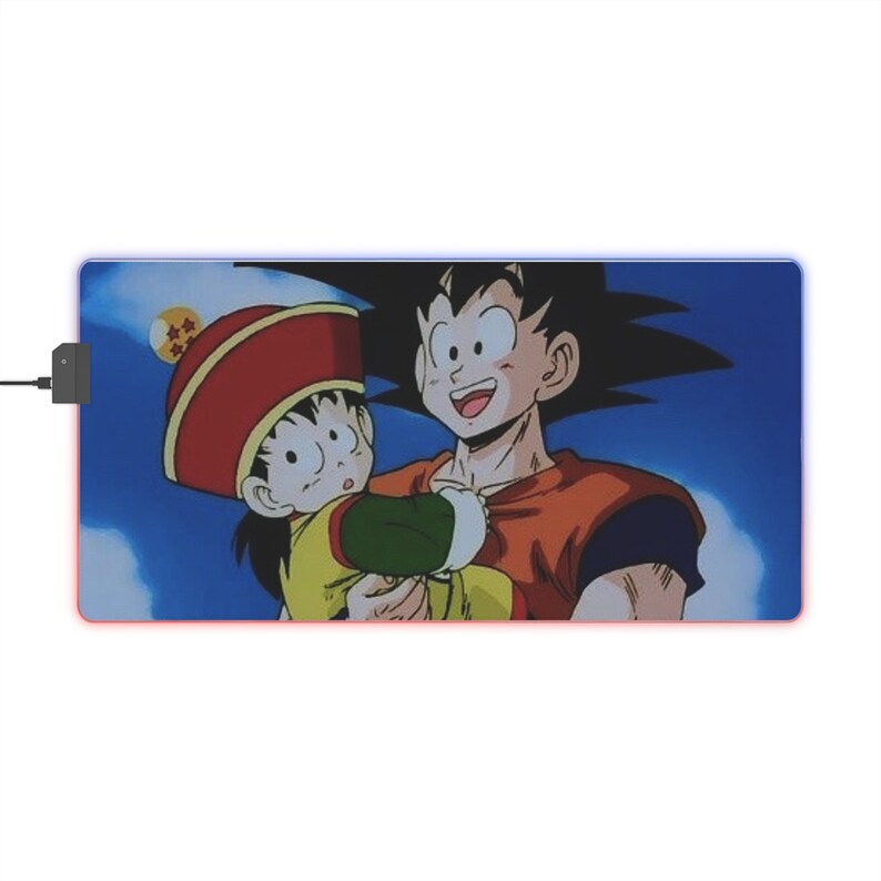 Anime Dragon Ball Z Goku Desk Mat Goku on Nimbus Cloud Animated Series ...