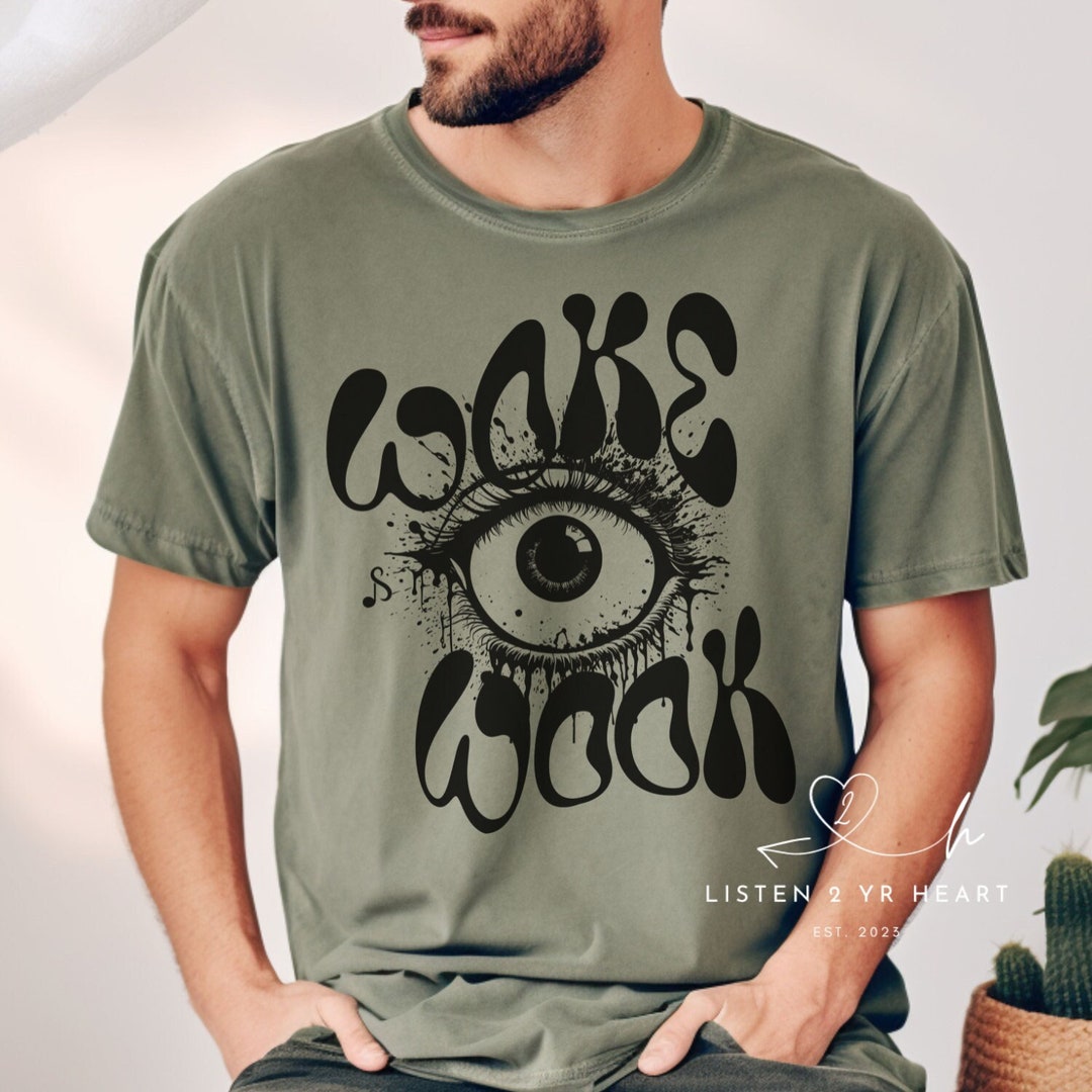 Woke Wook Shirt, Hippy Summer Shirts, Festival Gear Shirt, Music Lover ...