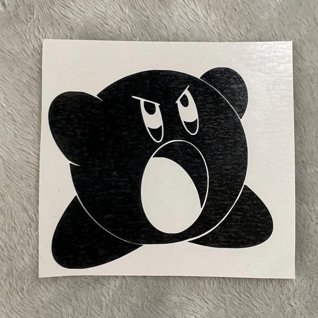 Kirby - Nintendo - Vinyl Decal/sticker - Etsy