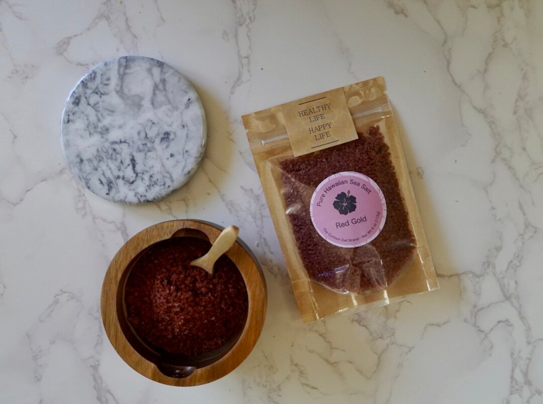 Hawaiian Red Alaea Sea Salt: Molokai Gourmet Seasoning From Molokai ...
