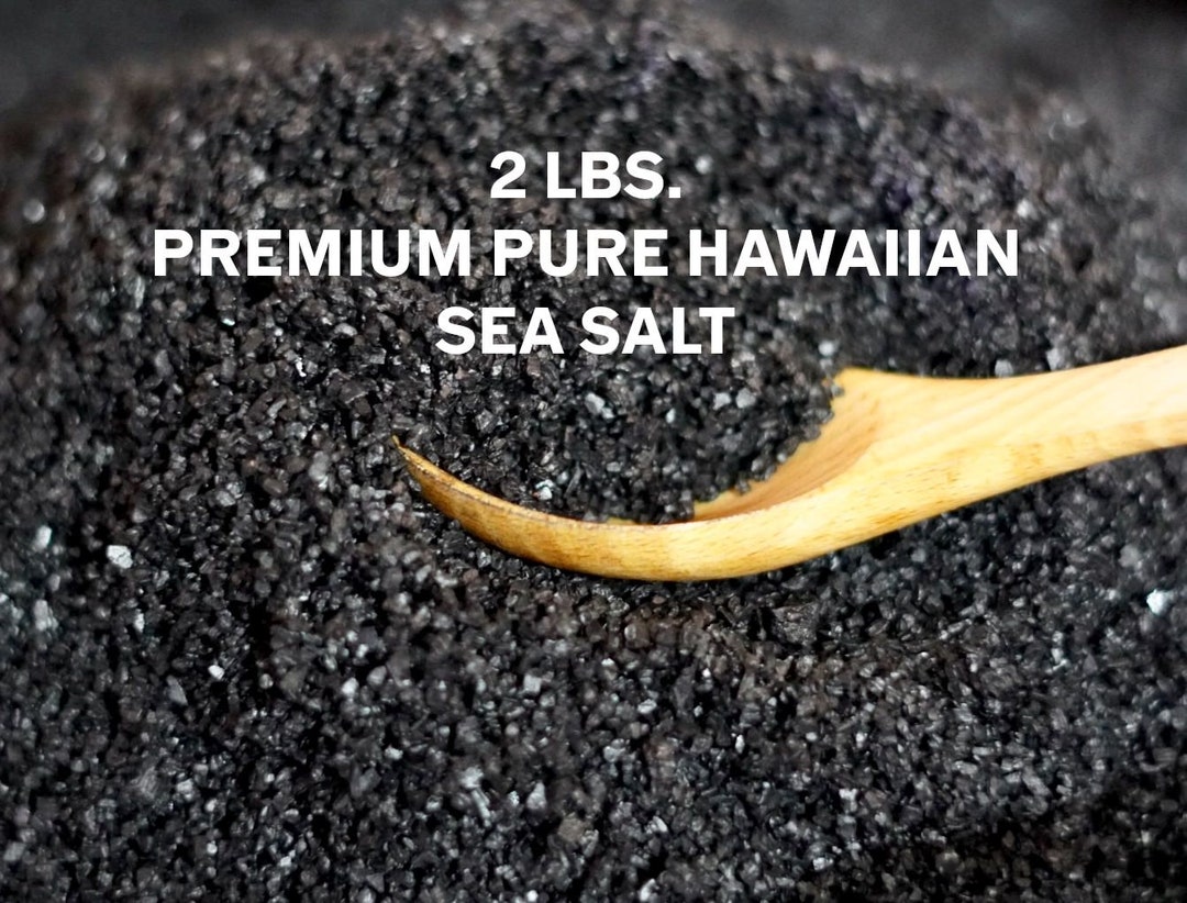Premium Sea Salt From Molokai Island Bulk Size・2 Lbs (907g)・ Coarse ...