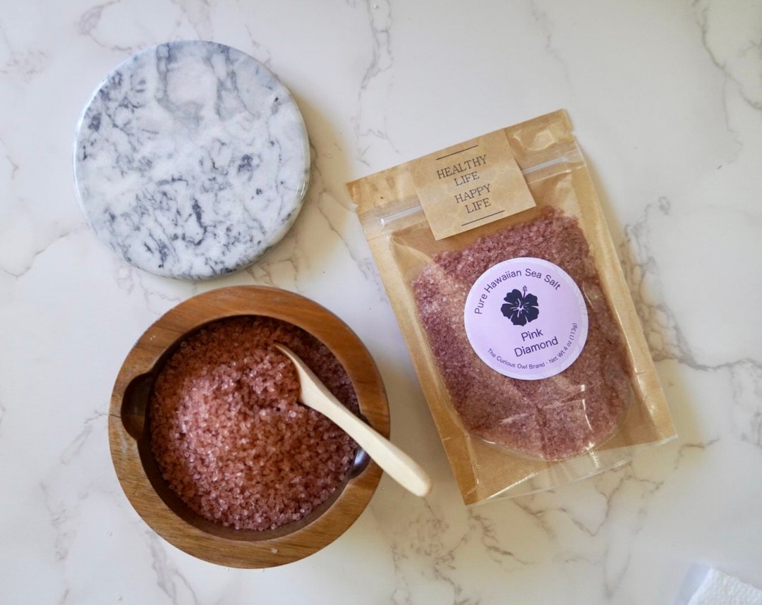 Hawaiian Pink Diamond Sea Salt From Molokai・taste the Aloha ...