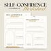 Printable Self-confidence Worksheet | Confidence Journal Prompts ...