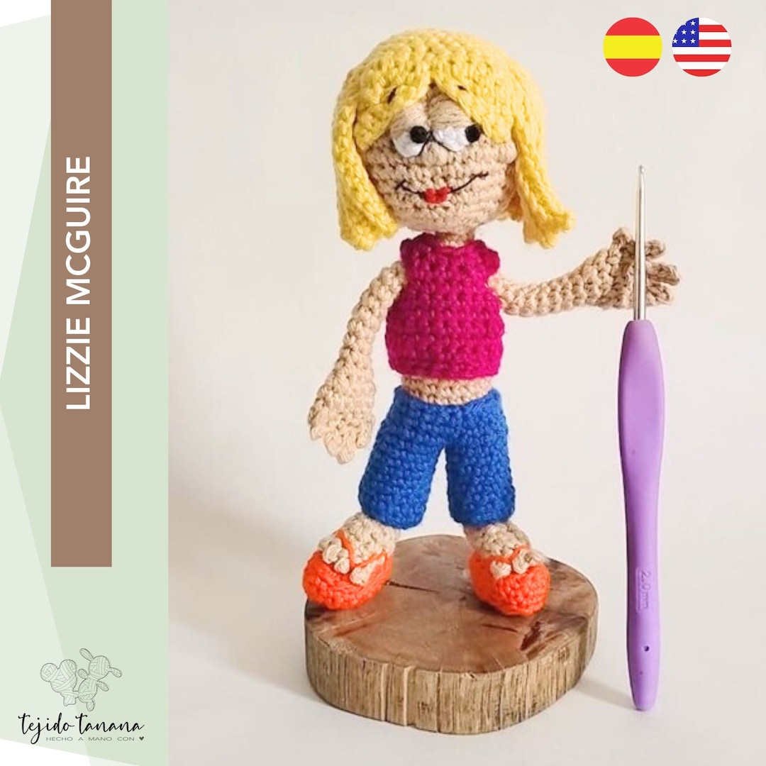 Amigurumis Lizzie Macguire Crochet Pattern I | Lizzie | Lizzie ...
