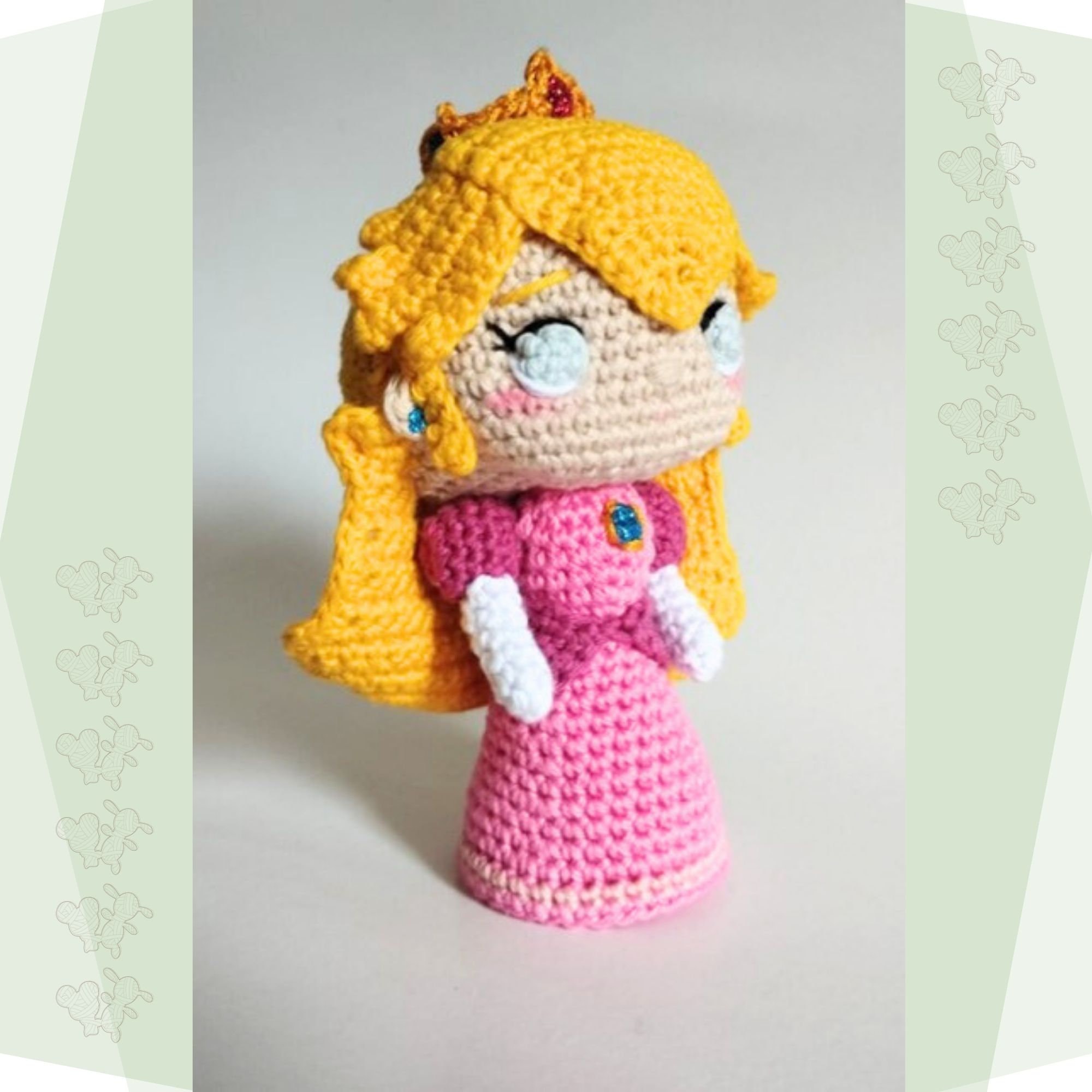 Amigurumi Funko Mario Princesses Crochet Pattern | the Princesses ...