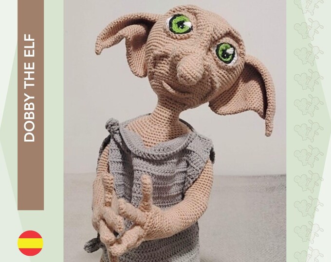 Amigurumi El Elfo Doméstico | Crochet Pattern Domestic Elf | Patrón ...