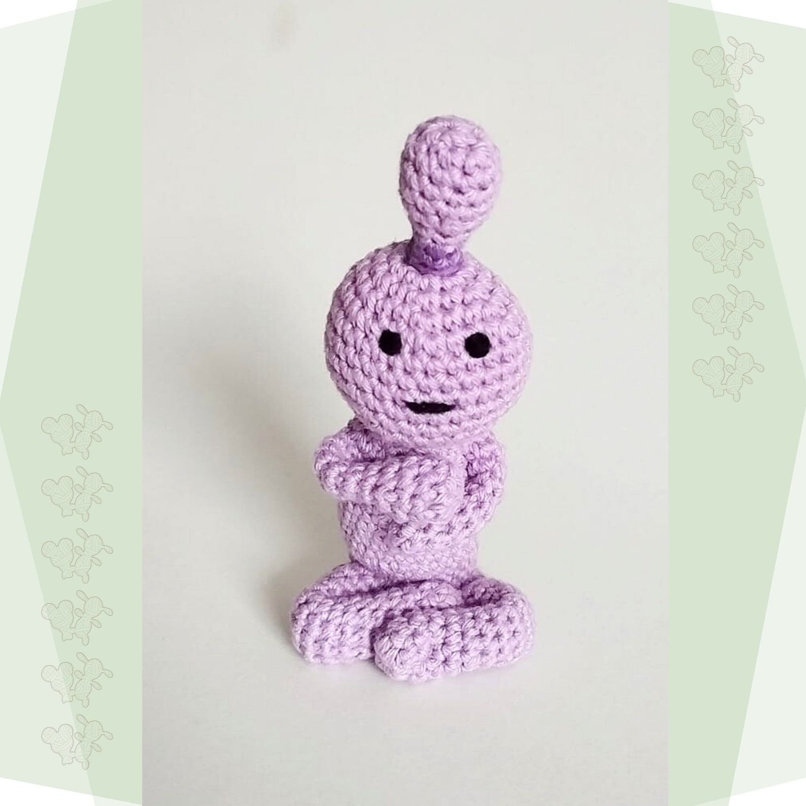 Smiskis Crochet Pattern I | Smiskis | Smiski Amigurumi | Kawaii Crochet ...