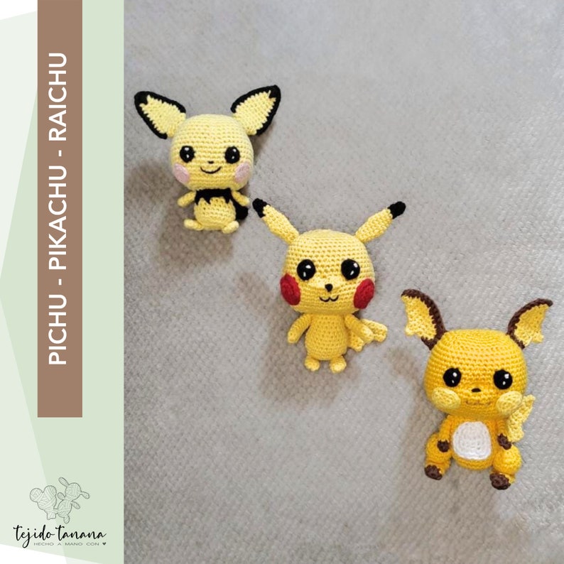 Amigurumi Funkos Pokemon Crochet Pattern | Pokemon Evolutions | Funko ...