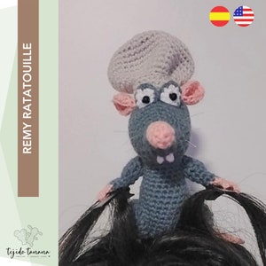 Amigurumis Remy Ratatouille Crochet Pattern I | Remy | Remy Amigurumi ...
