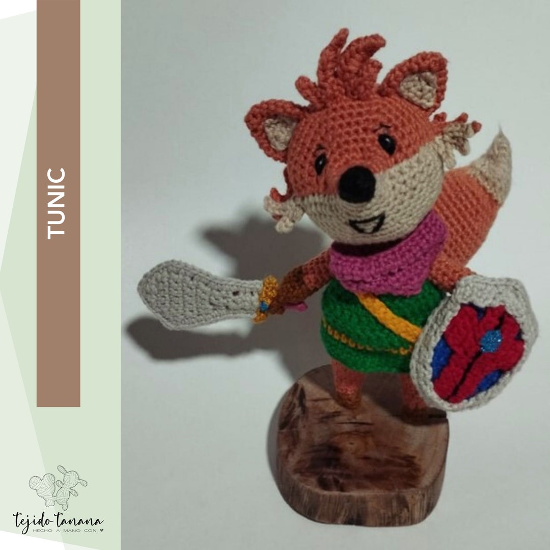 Amigurumi Tunic Crochet Pattern Videogame Character Amigurumi Tunic ...