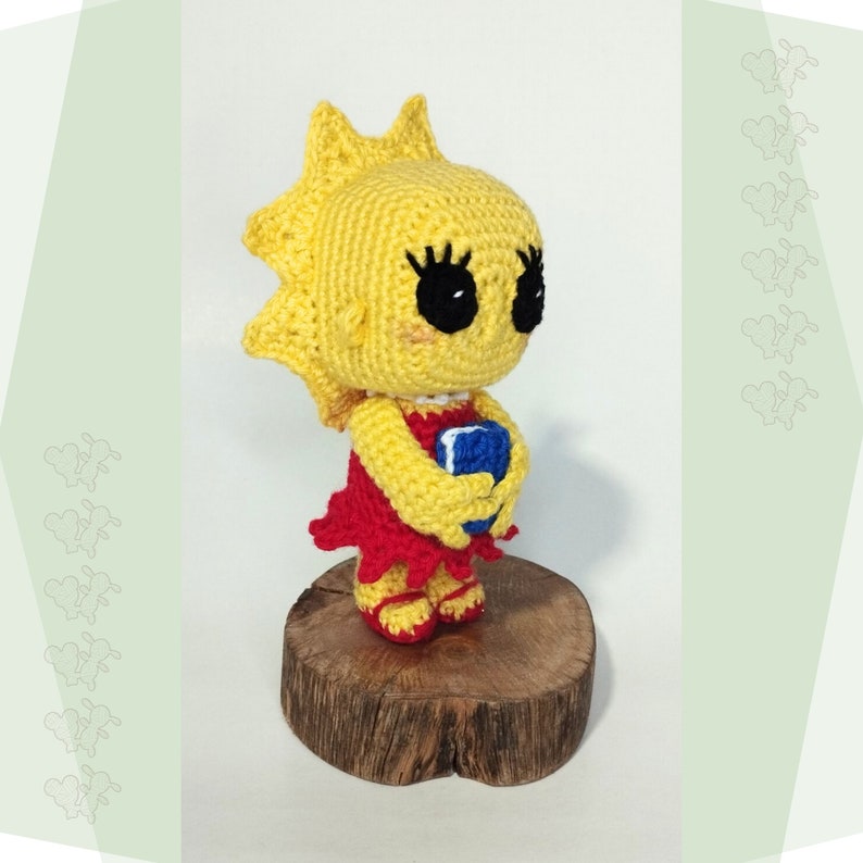 Amigurumi Funko Lisa Simpson Crochet Pattern the Simpsons Lisa Funko ...