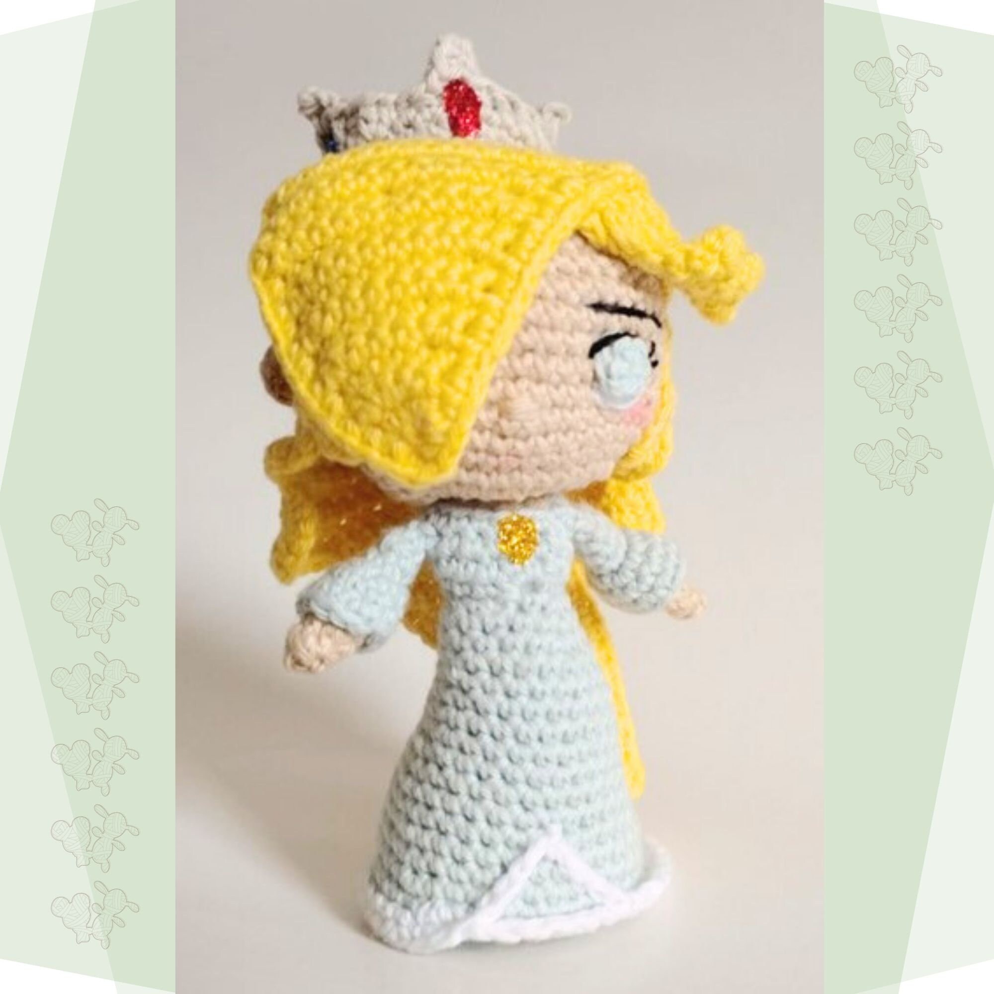 Amigurumi Funko Mario Princesses Crochet Pattern | the Princesses ...