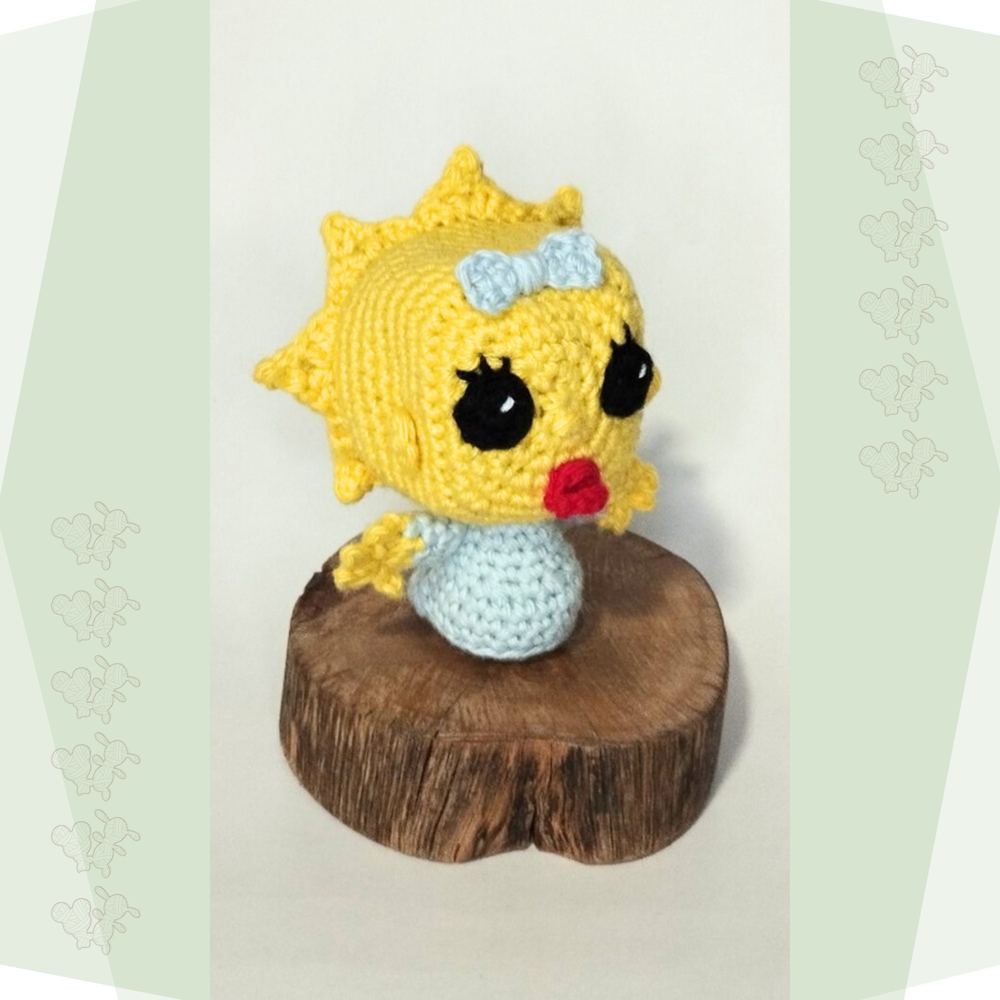 Amigurumi Funko Maggie Crochet Pattern the Simpsons Maggie Funko ...