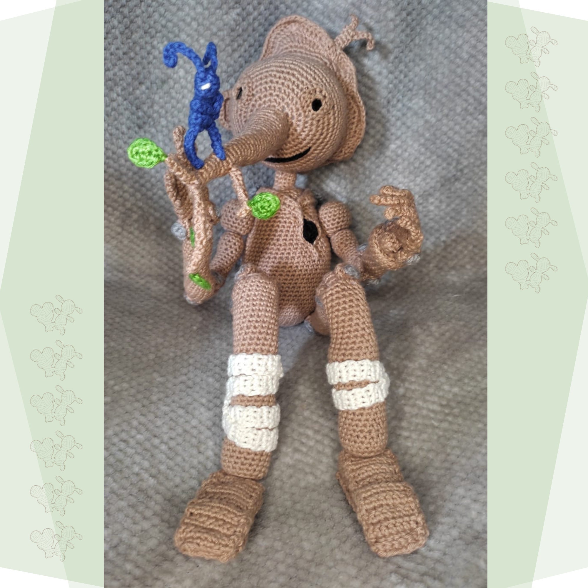 Amigurumi Pinocchio Crochet Pattern Amigurumi Pinocchio Pinocchio Doll ...