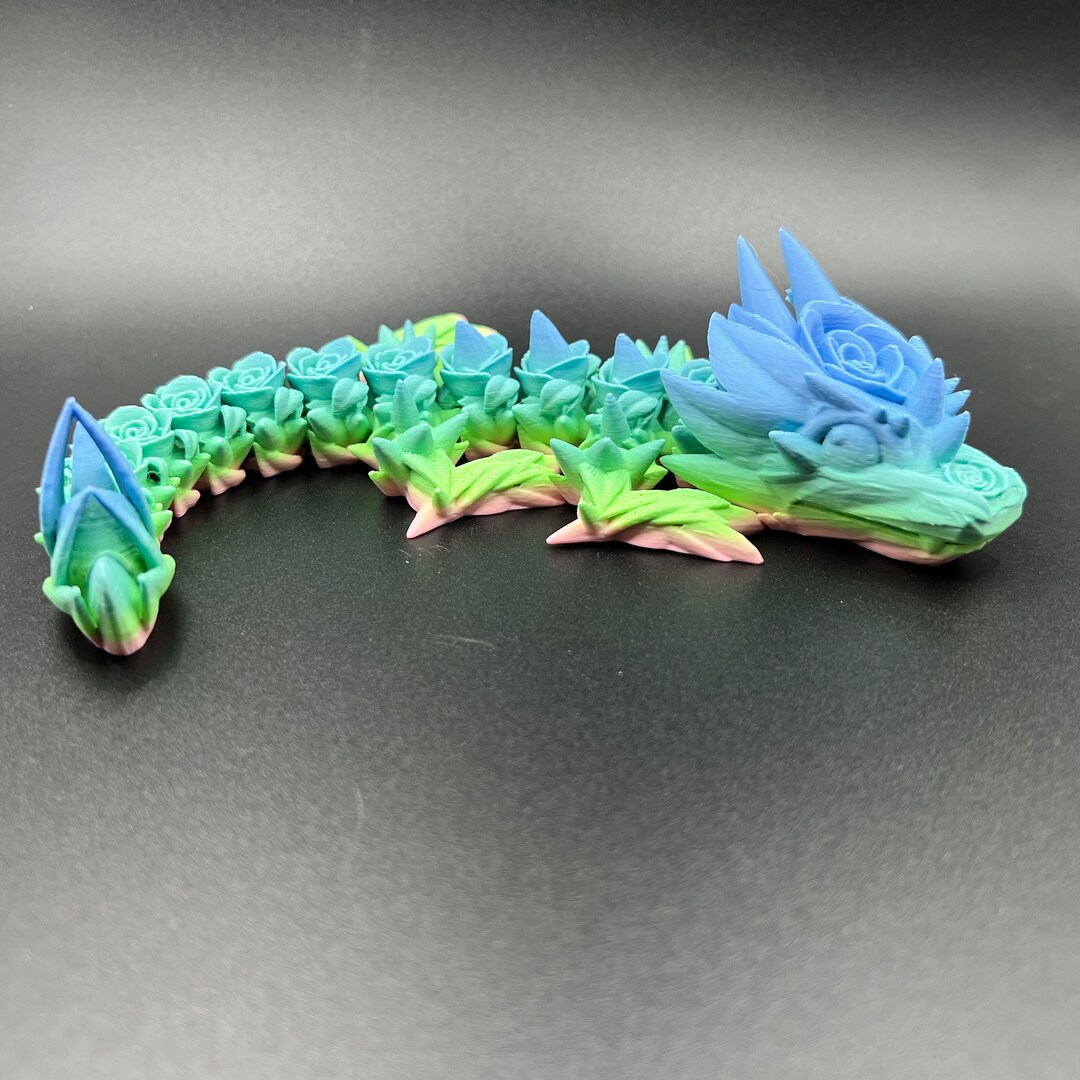 Cinderwing Rose Dragon - Etsy