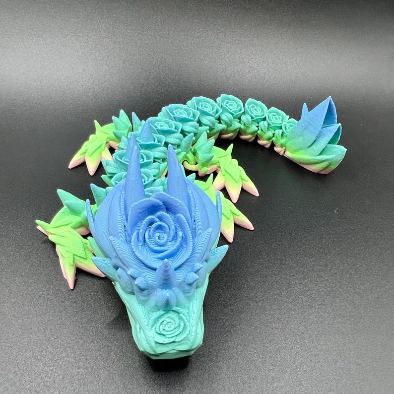 Cinderwing Rose Dragon - Etsy