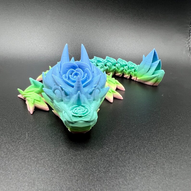 Cinderwing Rose Dragon - Etsy