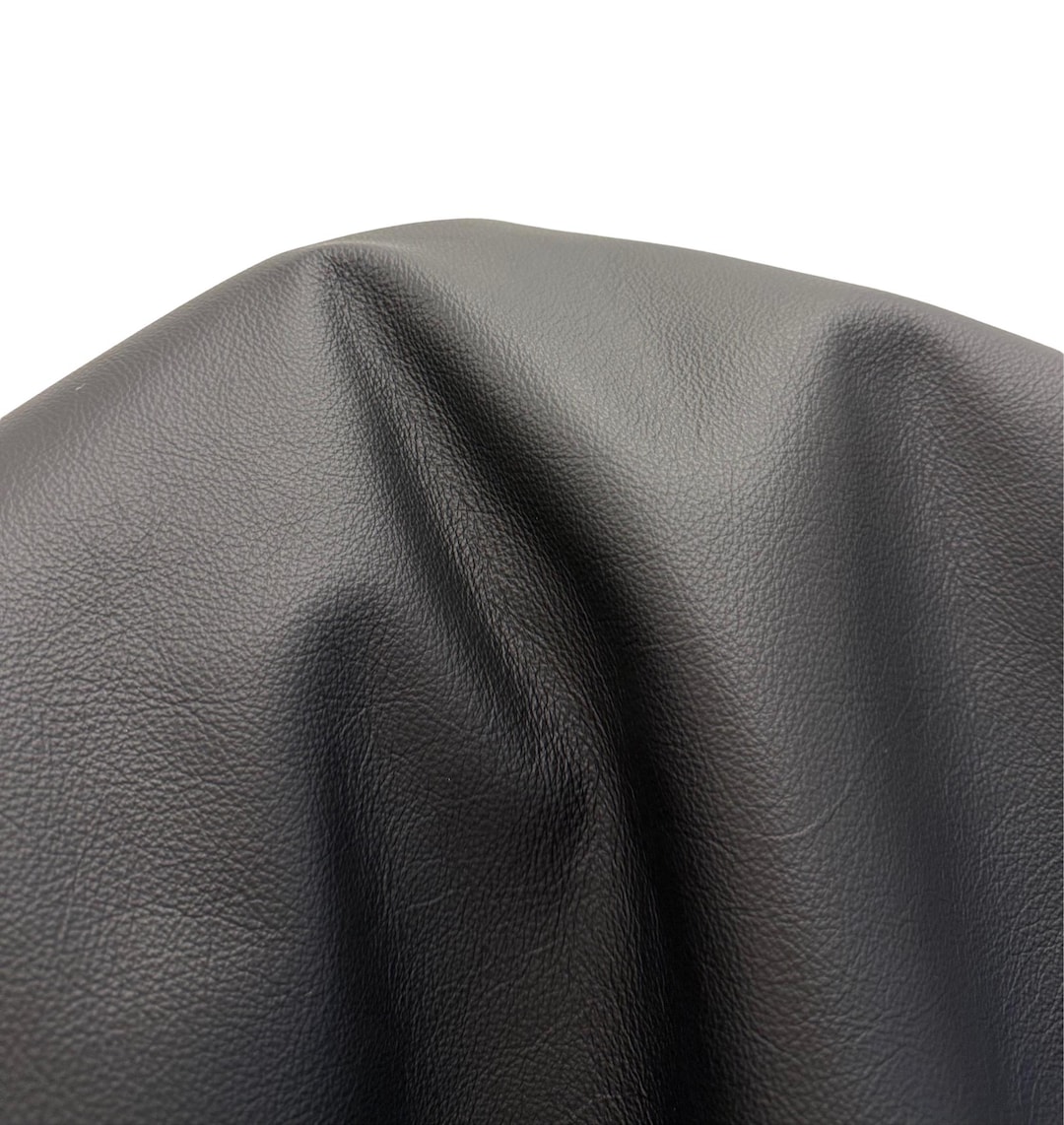 Black Upholstery Grade Leather From Italy - Italian Tumbled Whole Hide ...