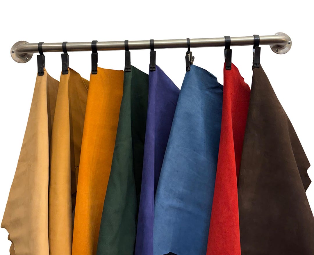 Nubuck Goat Leather Hides – 4-6 Sq Ft Soft Nubuck Leather Skins in ...