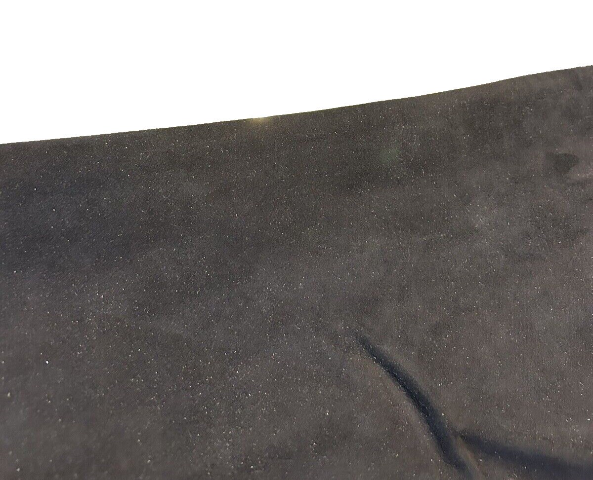 4 Sq. Ft. Soft Black Goat Suede Leather Hide Workshop Crafting 2oz - Etsy